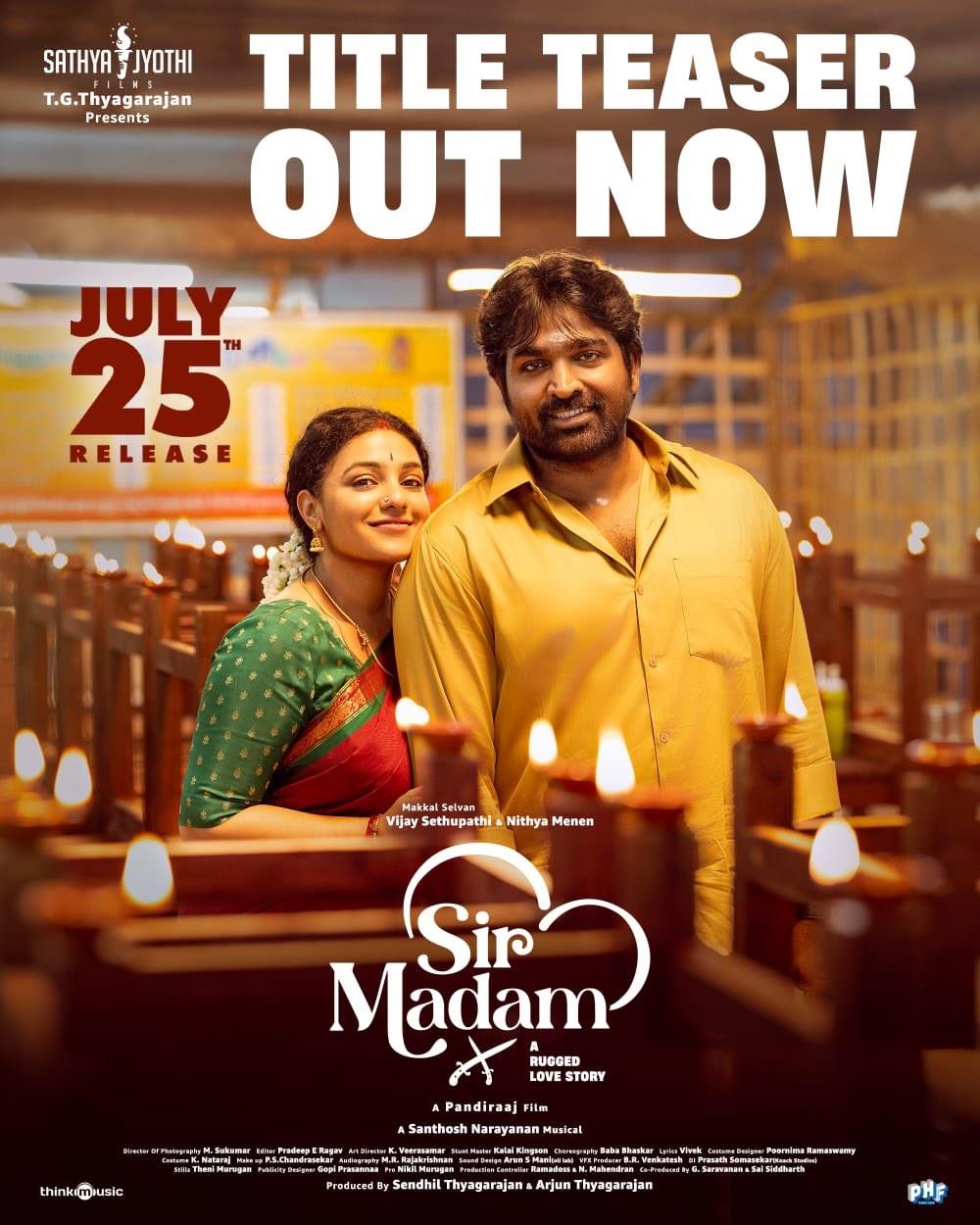 Thalaivan Thalaivii starring Vijay Sethupathi, Nithya Menen gears up for trailer release! Tamil ...